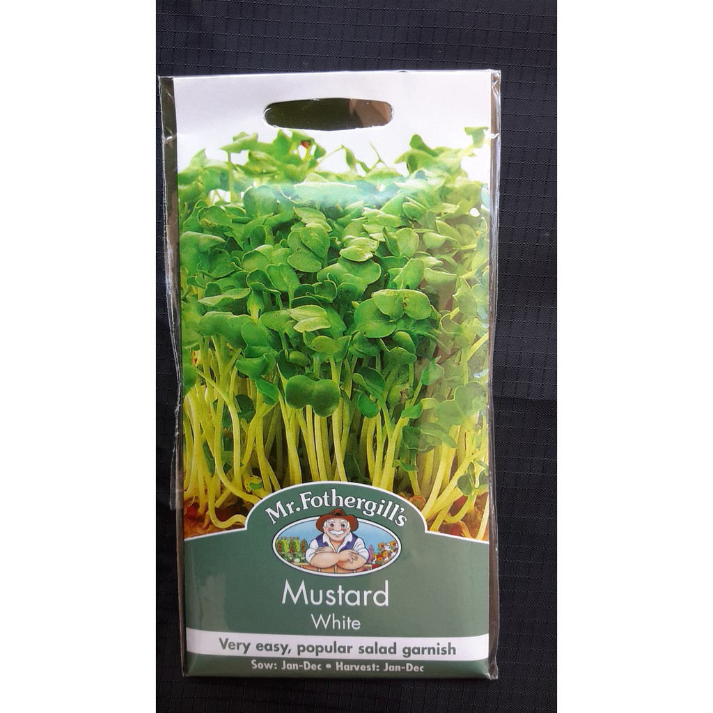 Jual Benih Pertanian Sayur Sawi Mustard White Mr Fothergill Tpsdd3 Buru ...