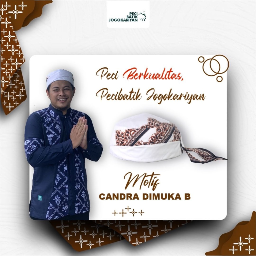 Jual PECI BATIK JOGOKARIYAN Motif Candradimuka "B" BEST SELLER ...