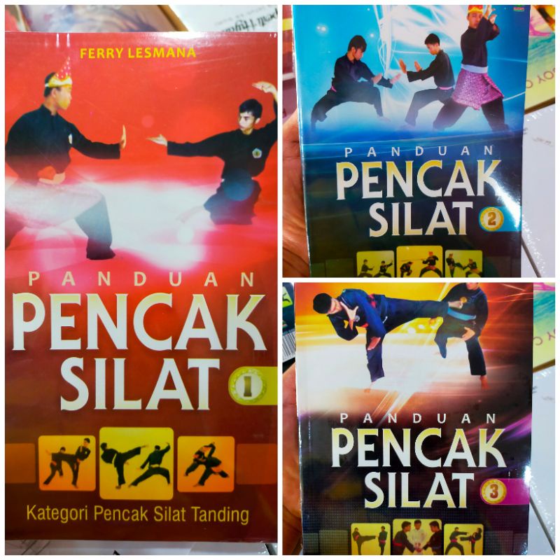 Jual Buku Olahraga : Panduan Pencak Silat Jilid 1 sampai 3 | Ferry ...