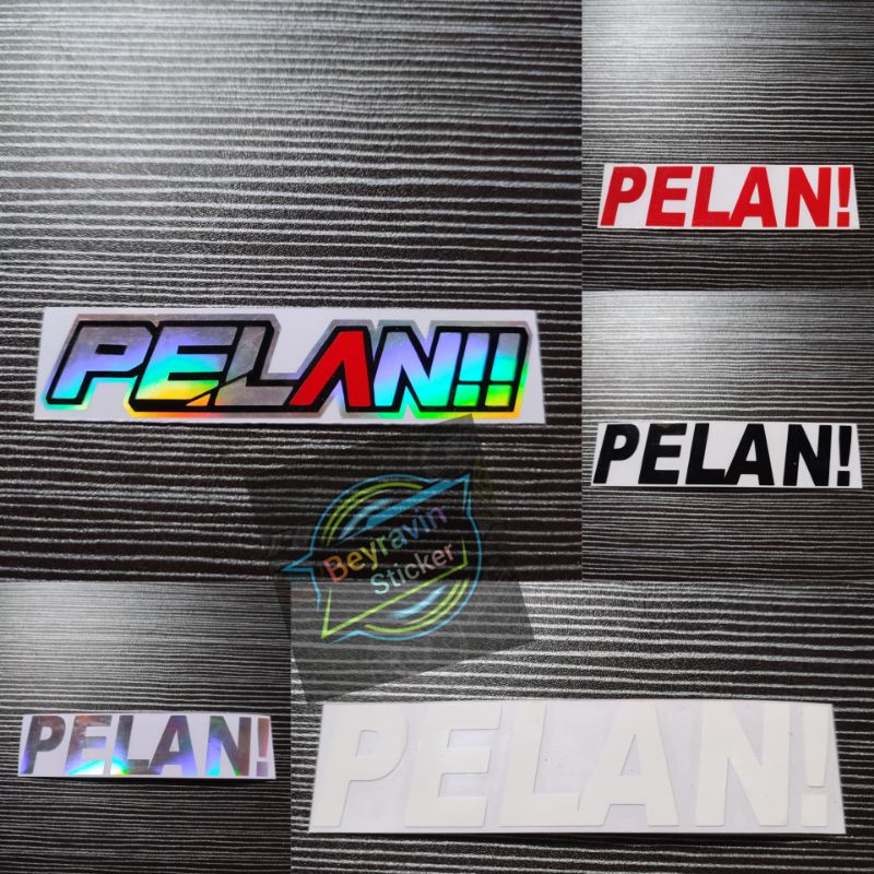 Jual Sticker pelan! stiker cutting pelan! | Shopee Indonesia