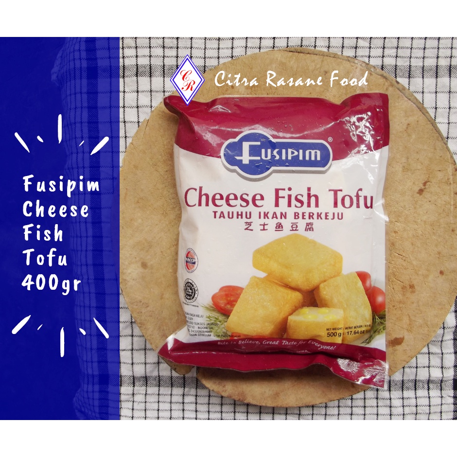 Jual Fusipim Cheese Fish Tofu / Tahu Ikan Berkeju 400gr | Shopee Indonesia