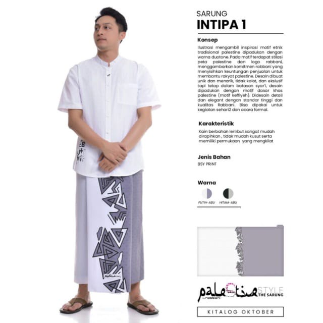 Jual Sarung Rabbani Palestine Ori Motif Palestina Styles Terbaru ...