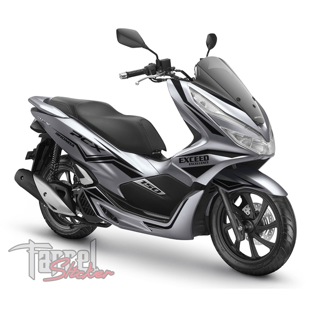 Jual Sticker Pcx Stiker Stripping Pcx Silver | Shopee Indonesia