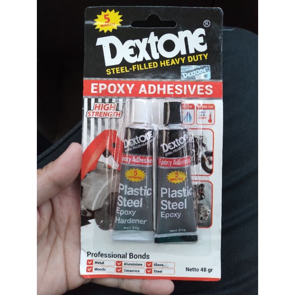 Jual Dextone 5 Minutes Steel-Filled Heavy Duty 48gr | Shopee Indonesia