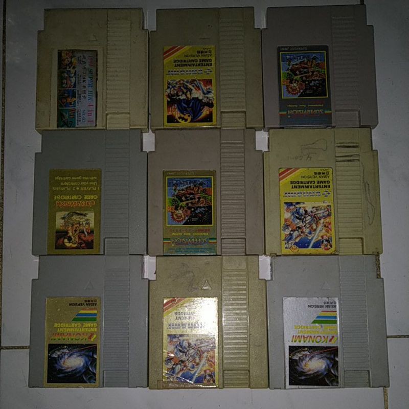 Jual Aneka Kaset Nintendo NES 8 bit Spica Tendo | Shopee Indonesia