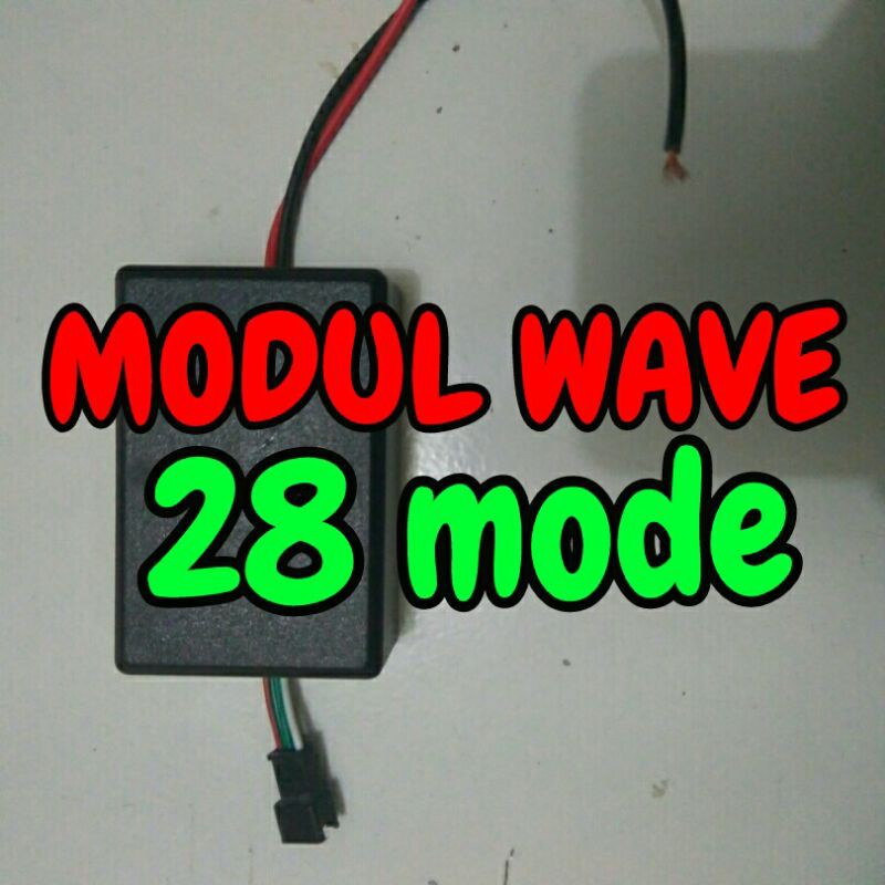 Jual (WAVE 28MODE) MODUL STROBO RGB 12IC 14IC 18IC 20IC 24 IC UNTUK LED ...