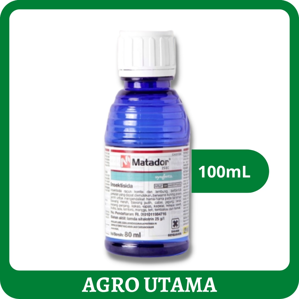 Jual Matador 25EC - Insektisida Racun Kontak dan Lambung - 80 ml ...