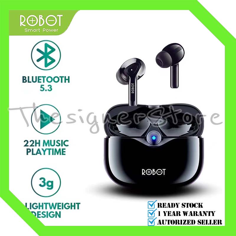 Jual Robot T30 TWS Wireless Earphone Bluetooth True Wireless Headset ...