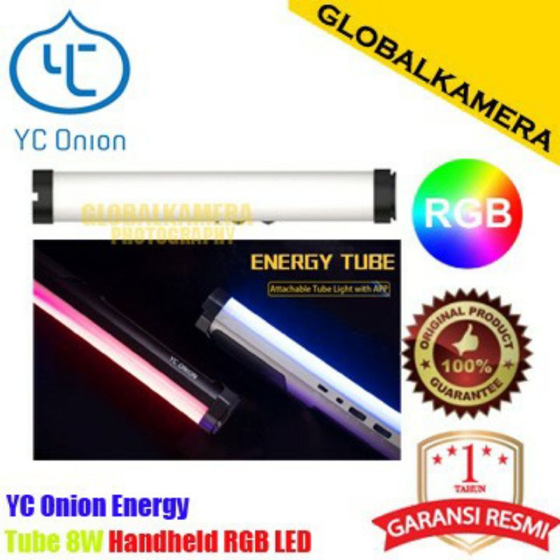 Jual YC Onion Energy Tube RGB LED Light Stick CRI 98+ (3200K-6500K ...