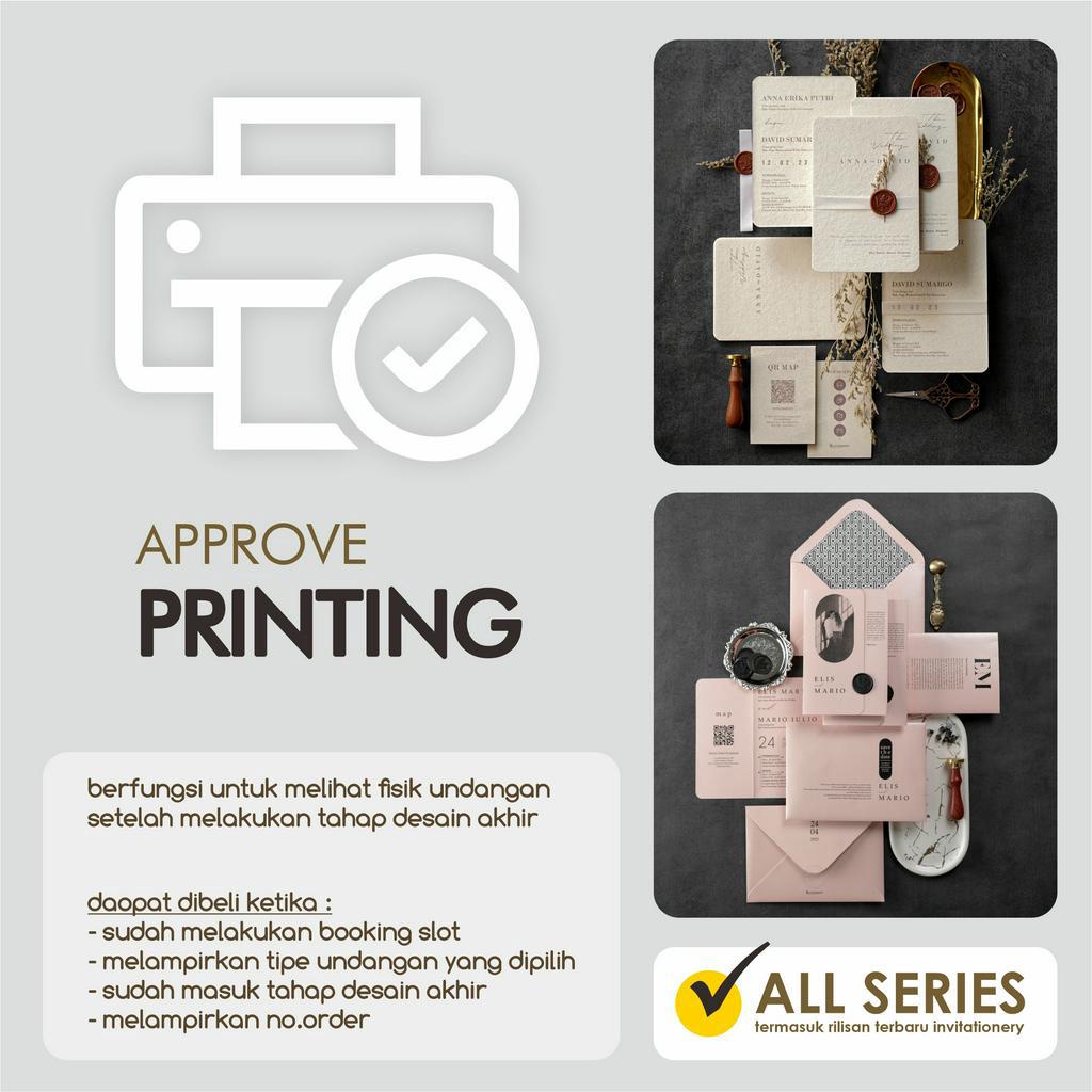 Jual SAMPLE APPROVAL (sebagai persetujuan naik cetak) | Shopee Indonesia