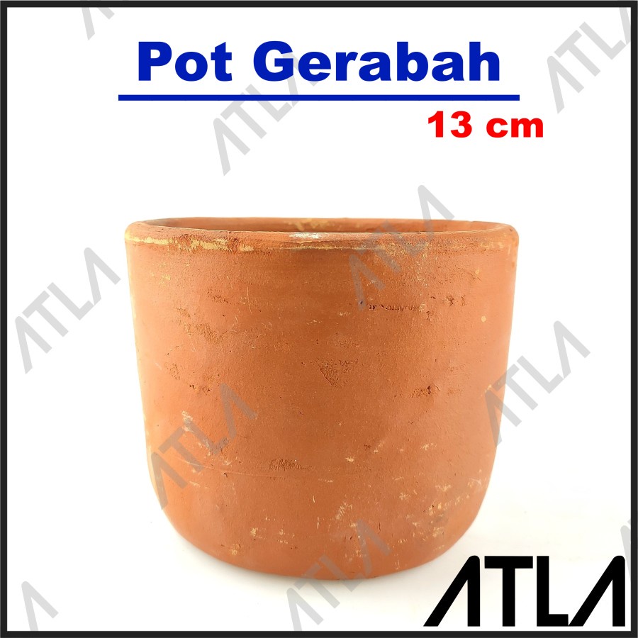 Jual Pot Gerabah 13 cm Vas Bunga Terracotta Tanah Liat Tanaman 13cm KC002 | Shopee Indonesia