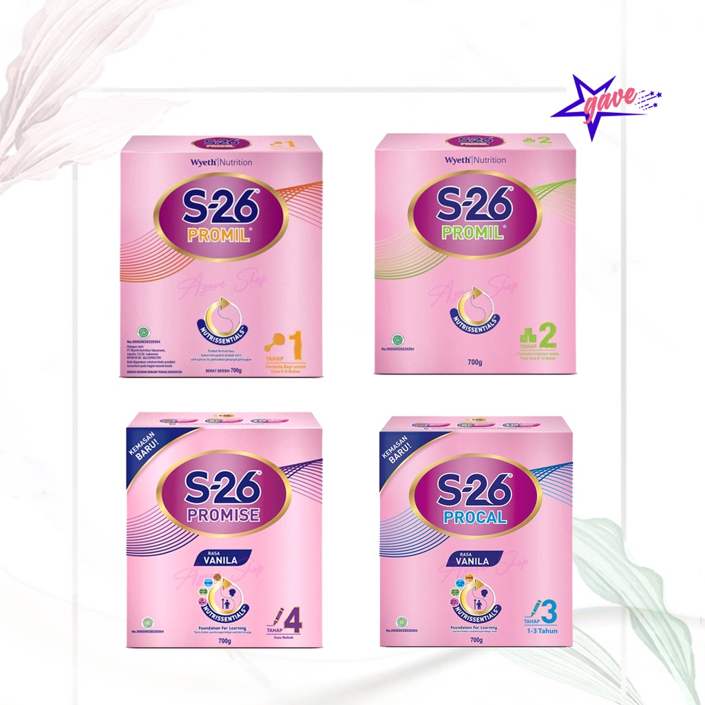Jual [ COD ] Susu S26 TAHAP 1/2/3/4 700 gram | Shopee Indonesia