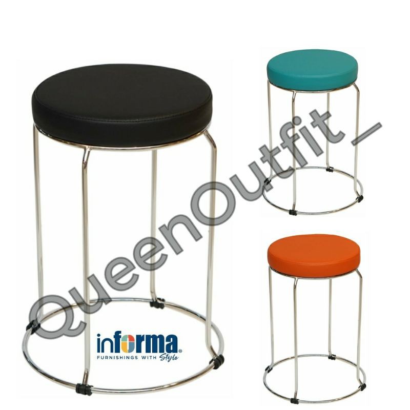 Jual Informa Stool Busa Neo Lounge Bangku Kursi besi Busa cafe bar ...
