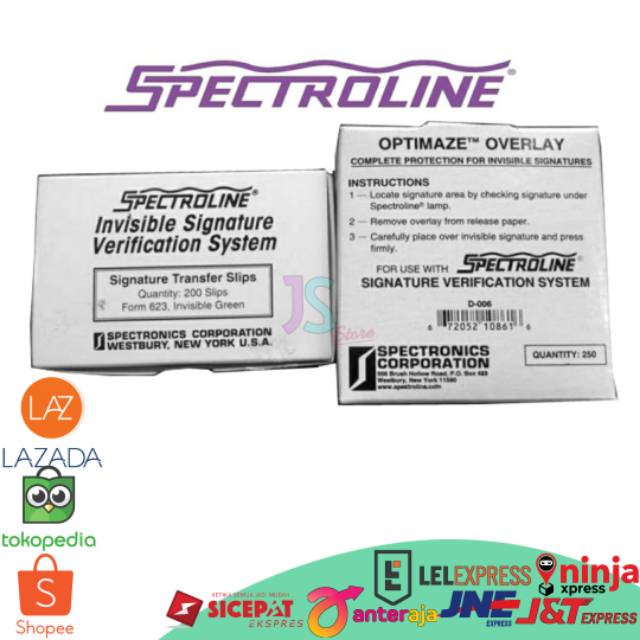 Jual Spectroline 1 Set (Overlay & Signature) | Shopee Indonesia