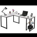 Jual Meja kerja letter L rak ambalan CPU Komputer multipleks kombinasi ...