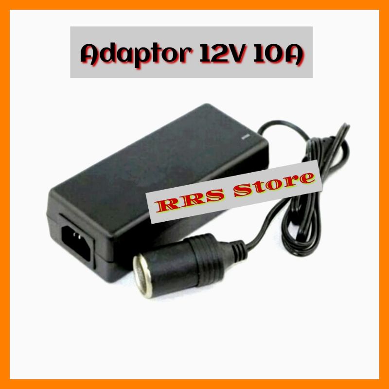 Jual Adaptor Lighter Converter Konverter 220V AC To 12V DC Lighter 10A ...