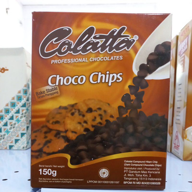 Jual colatta choco chip 150gr | Shopee Indonesia