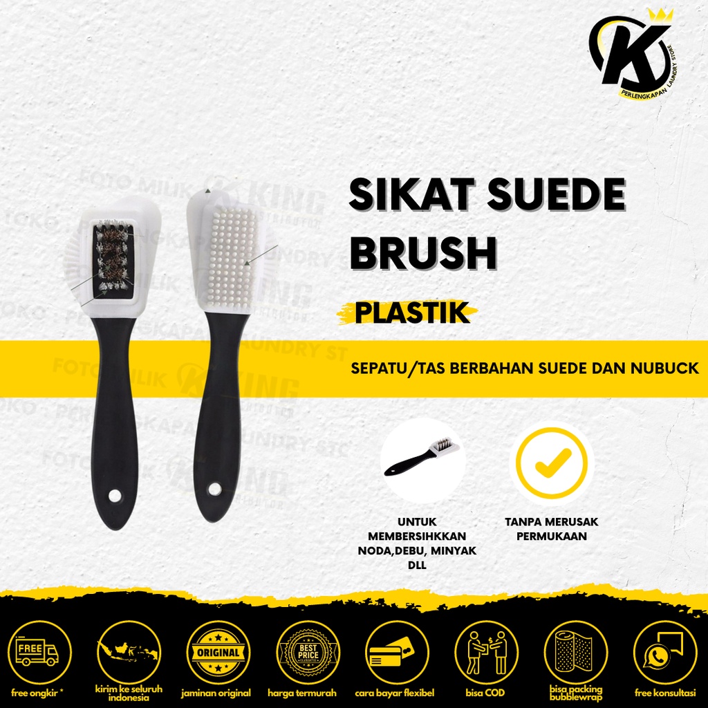 Jual Sikat Sepatu | Suede Brush Sepatu | Shopee Indonesia