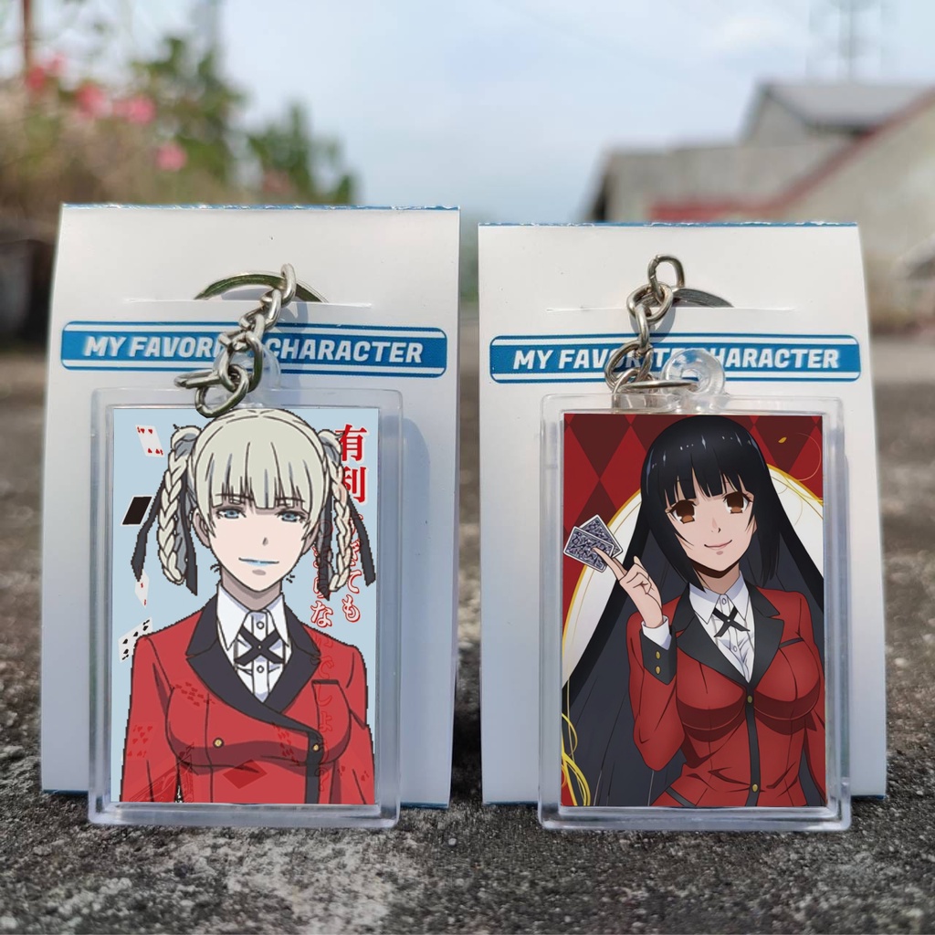 Jual Ganci Anime Kakegurui - Keychain Anime - Gantungan Kunci - Jabami ...