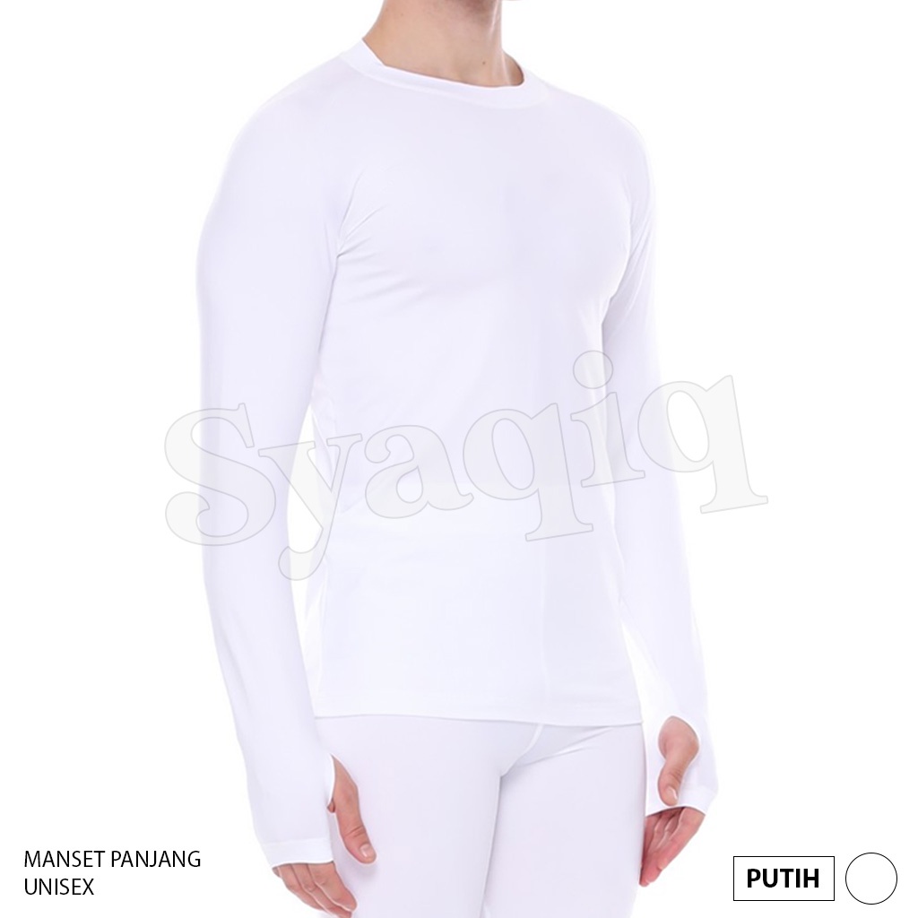 Jual Manset Pria Lengan Panjang Baselayer Thumbhole Atasan Olahraga ...