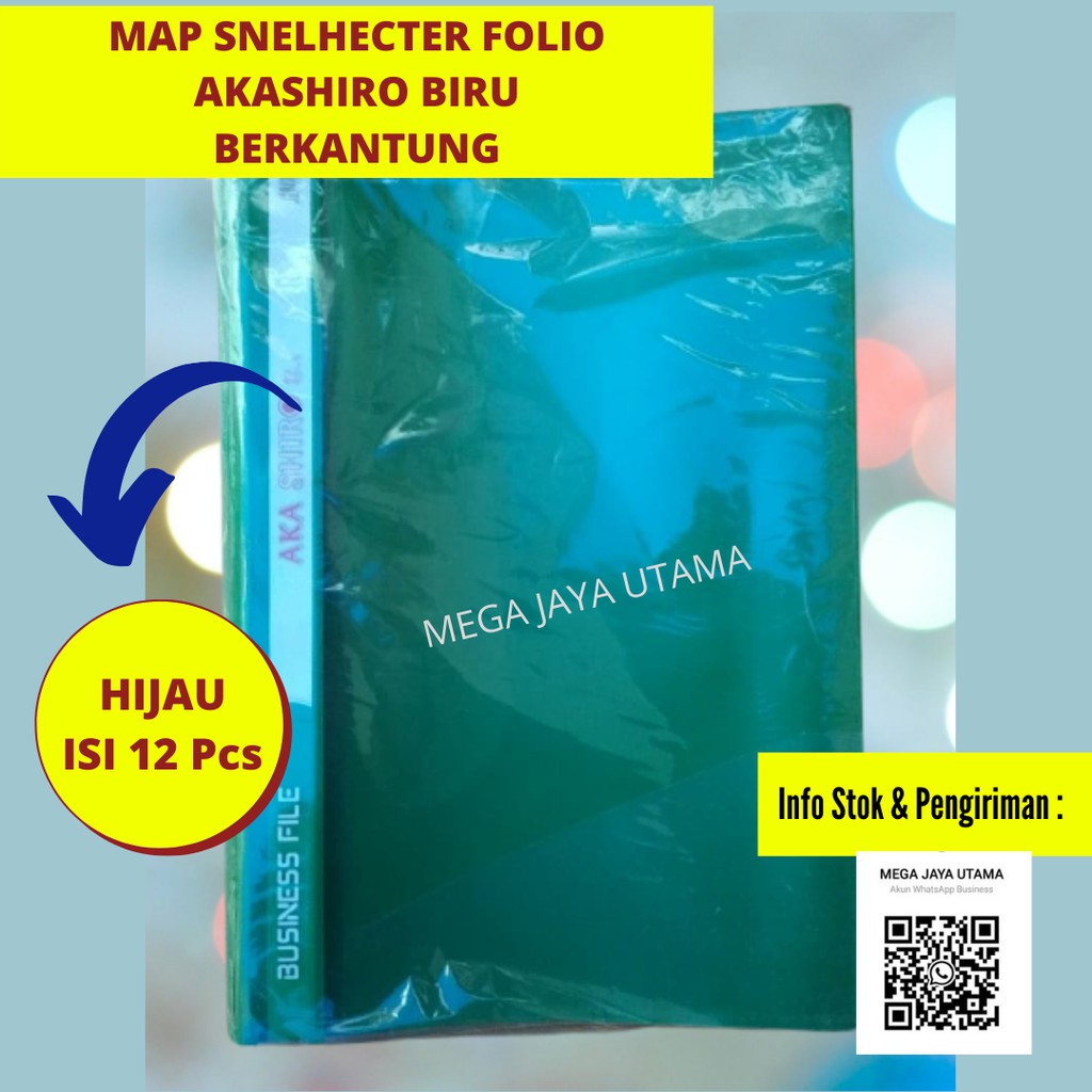 Jual BUSINESS FILE - MAP PLASTIK BERACCO - MAP SNELHECTER UKURAN FOLIO ...