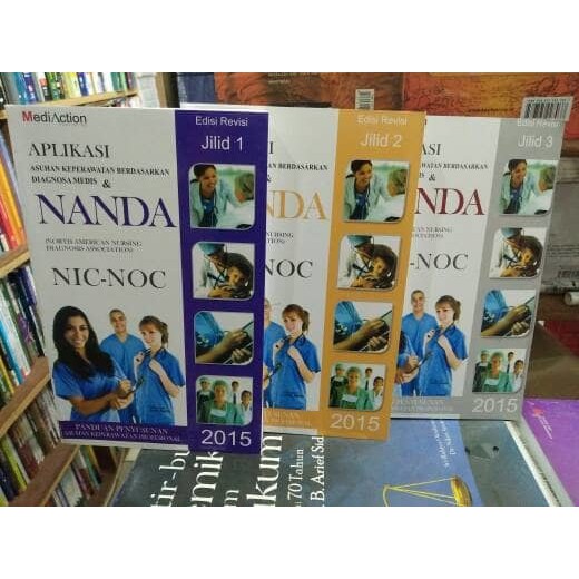 Jual Asuhan Keperawatan Nanda Nic Noc 3 buku | Shopee Indonesia