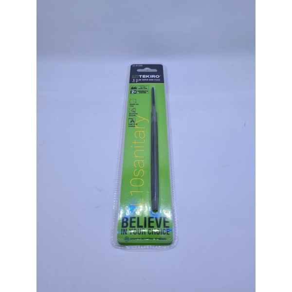 Jual Kikir TEKIRO 4 Inch / Slim Taper Saw Files / Pengasah Segitiga ...