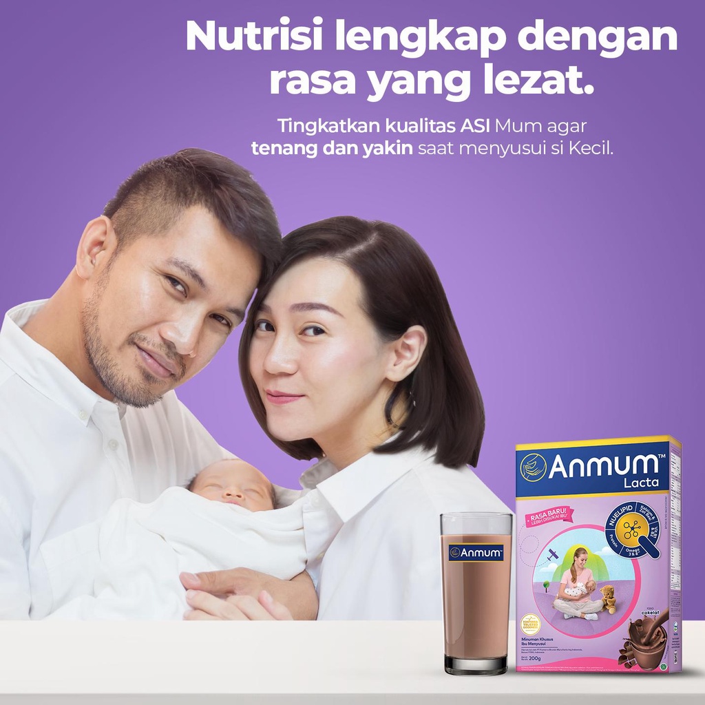 Jual [STAR] Anmum Lacta Chocolate - Susu Ibu Menyusui 400 gr | Shopee ...