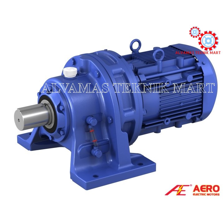 Jual Cyclo Gear Motor Ratio1:23 1,5kw 2hp c/w Electric motor 2hp 4pole ...