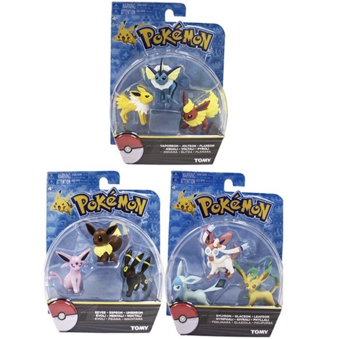 Jual Moncolle Eevee Espeon Umbreon Flareon Vaporeon Jolteon Sylveon ...