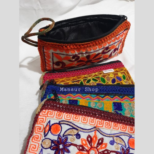 Jual Dompet Pakistan Besar Etnik Original Sulam | Shopee Indonesia