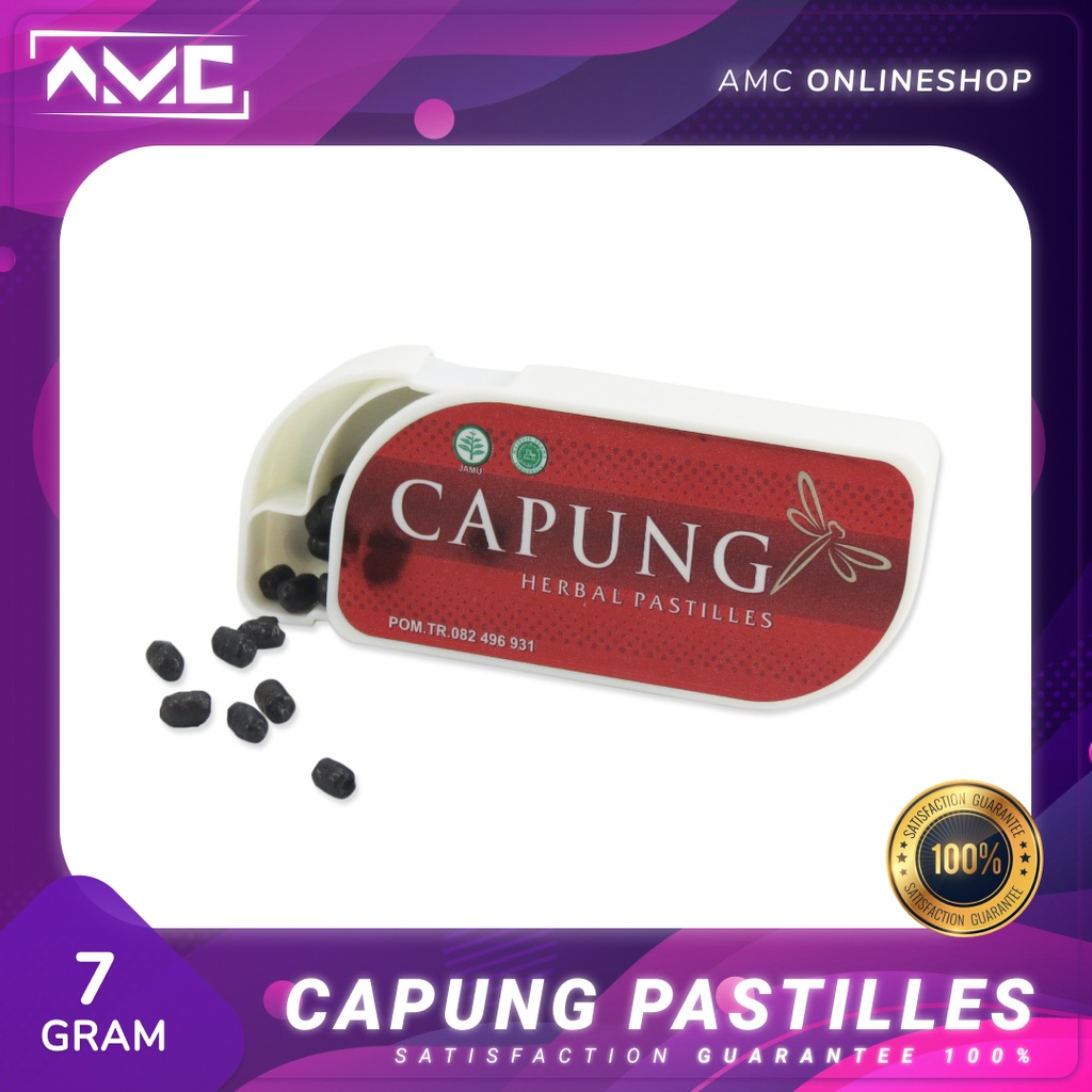 Jual Capung Pastilles - meredakan batuk, serak, tenggorokan gatal ...