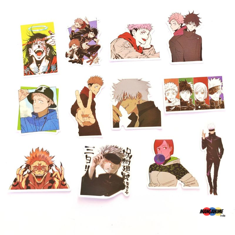 Jual Merchandise Anime Jujutsu Kaisen Sticker Pack Vol 2 - Sticker ...