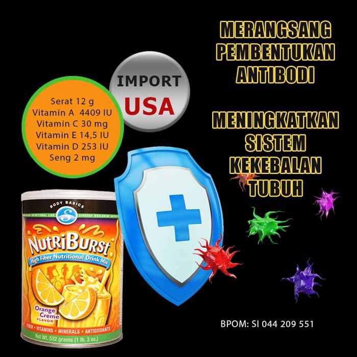 Jual XQ379 Antioxidant Dan Mineral - Vitamin Imun Tubuh - Nutriburst Synergy | Shopee Indonesia