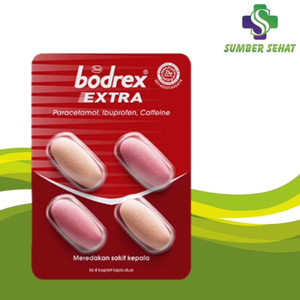 Jual BODREX EXTRA STRIP 4 TABLET | Shopee Indonesia