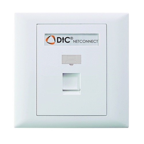 Jual DTC-Netconnect 2102301 Faceplate British 1 Port with Shutter ...