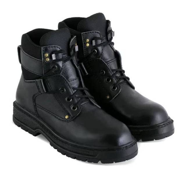 Jual Sepatu Boot pria JK collection JSM 290712 (bahan 100% kulit asli ...