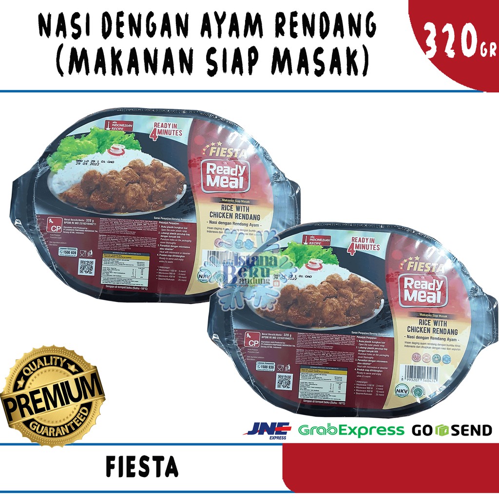 Jual Fiesta Ready Meal Chicken Rendang 320gr | Shopee Indonesia