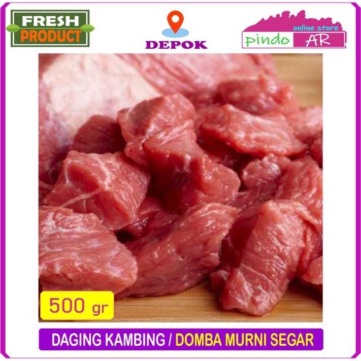 Jual DAGING KAMBING MURNI DAN SEGAR 500 GRAM | Shopee Indonesia