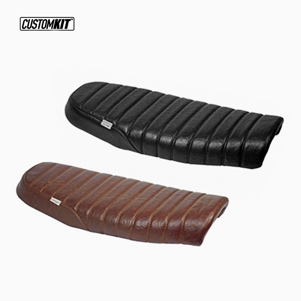 Jual CustomKit Jok Cafe racer Motif Garis Kawasaki W 175 - Hitam ...