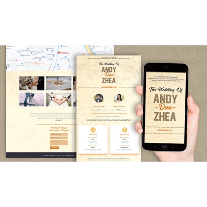 Jual Undangan Web Undangan Website Undangan Digital Undangan Pernikahan ...
