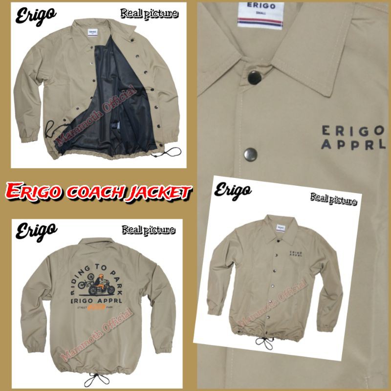 Jual JAKET COACH ERIGO COACH JACKET RIDING TO PARK ORIGINAL | Shopee ...