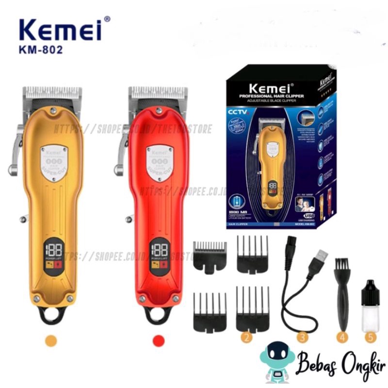 Jual Kemei km 802 Kemei 802 original | Shopee Indonesia