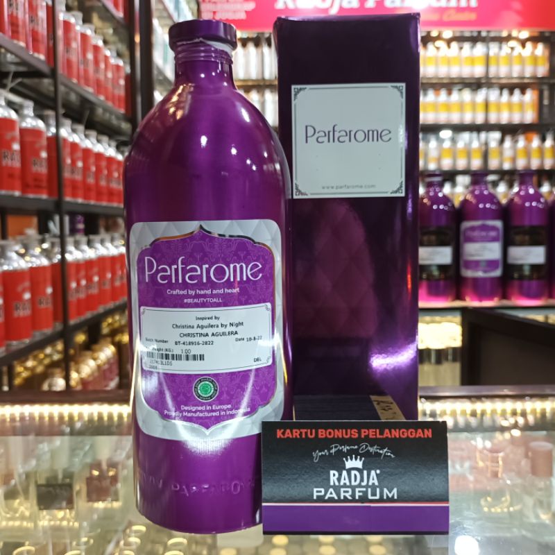 Jual CHRISTINA AGUILERA BY NIGHT PARFAROME SEGEL PABRIK 1KG | Shopee ...