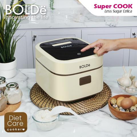 Jual BOLDe Super COOK low carbo Less Sugar Celica Rice Cooker 1.2 Liter ...