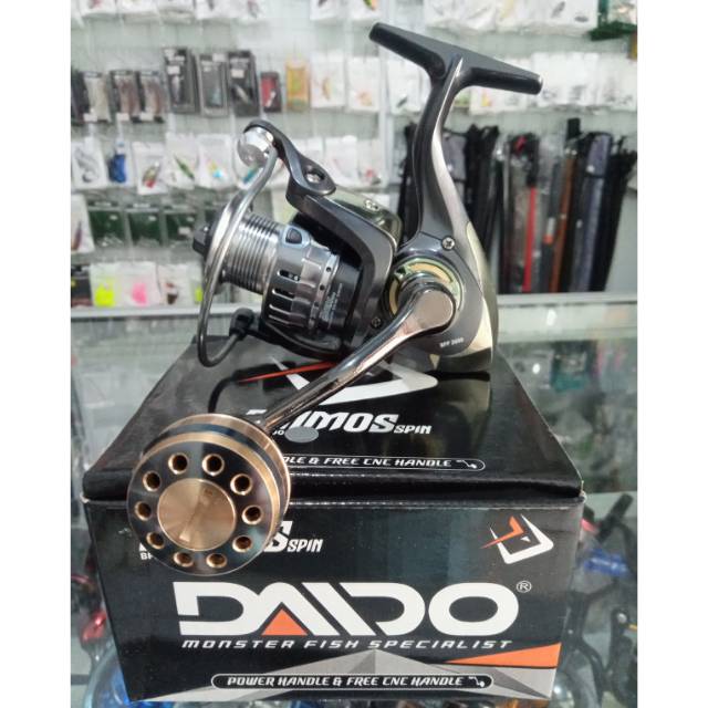 Jual Reel Daido DAIMOS Power handle + extra handle | Shopee Indonesia