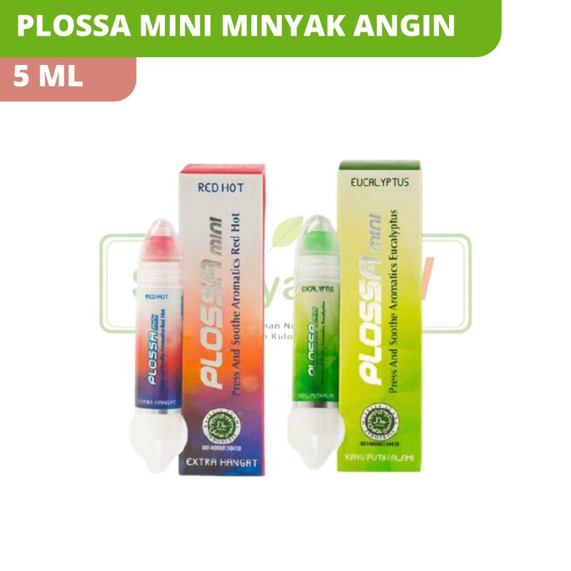 Jual MINYAK ANGIN AROMATHERAPY PLOSSA MINI 5ML | Shopee Indonesia