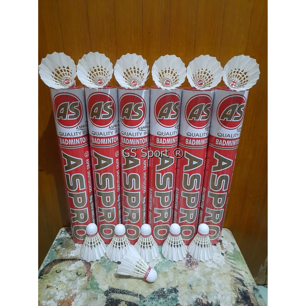 Jual SHUTTLECOCK ASPRO MERAH | Shopee Indonesia