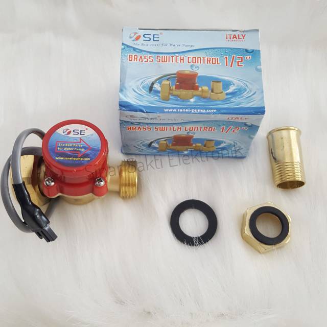 Jual Flow Switch SanEi 1/2 dan 3/4 Otomatis Pompa Air dorong booster | Shopee Indonesia