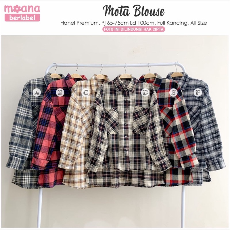 Jual Mota blouse premium by Moana | Shopee Indonesia